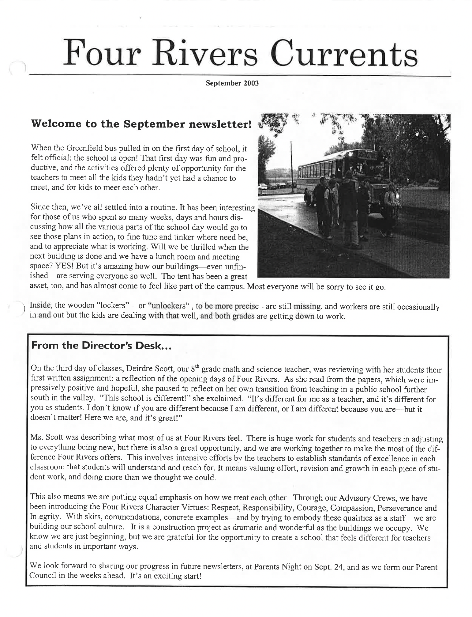 Our History – Four Rivers Charter Public School